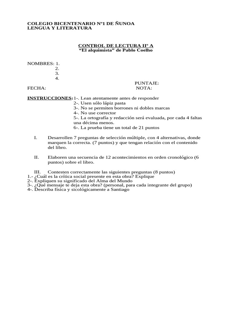 El Alquimista | PDF