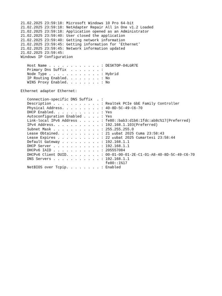 Netadapter Log 2025 02 21 23 59 18 | PDF