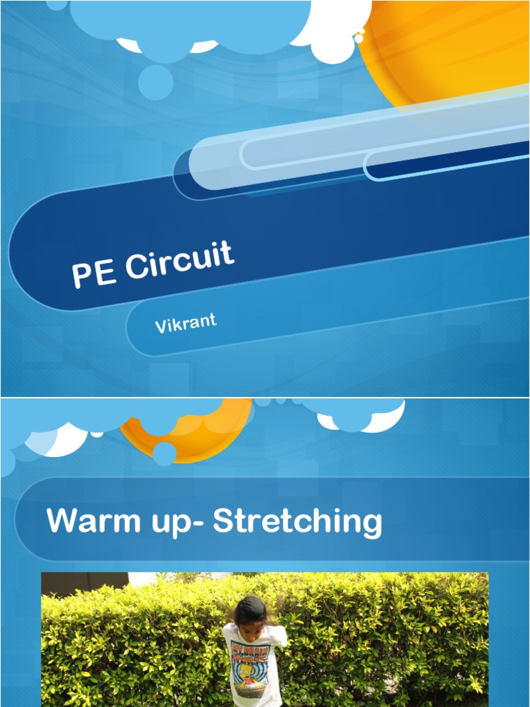 PE Circuit Workout Routine | PDF