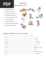 Tiger 2 Unit 5 Extra Vocabulary Test | PDF