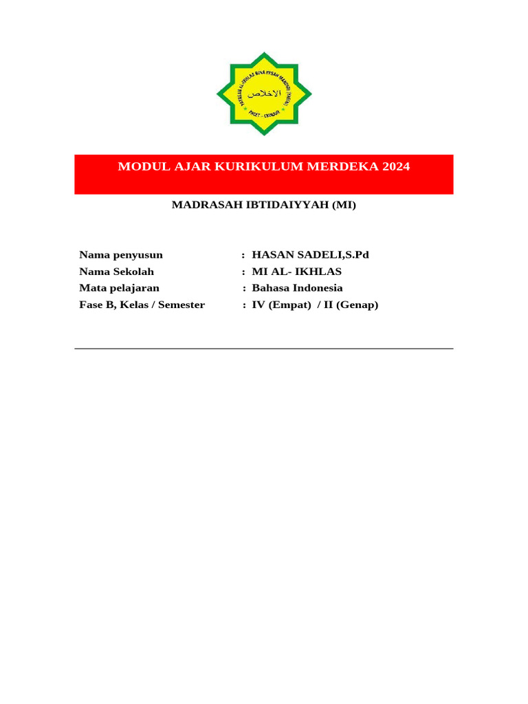 Modul Bab 5 Indo | PDF