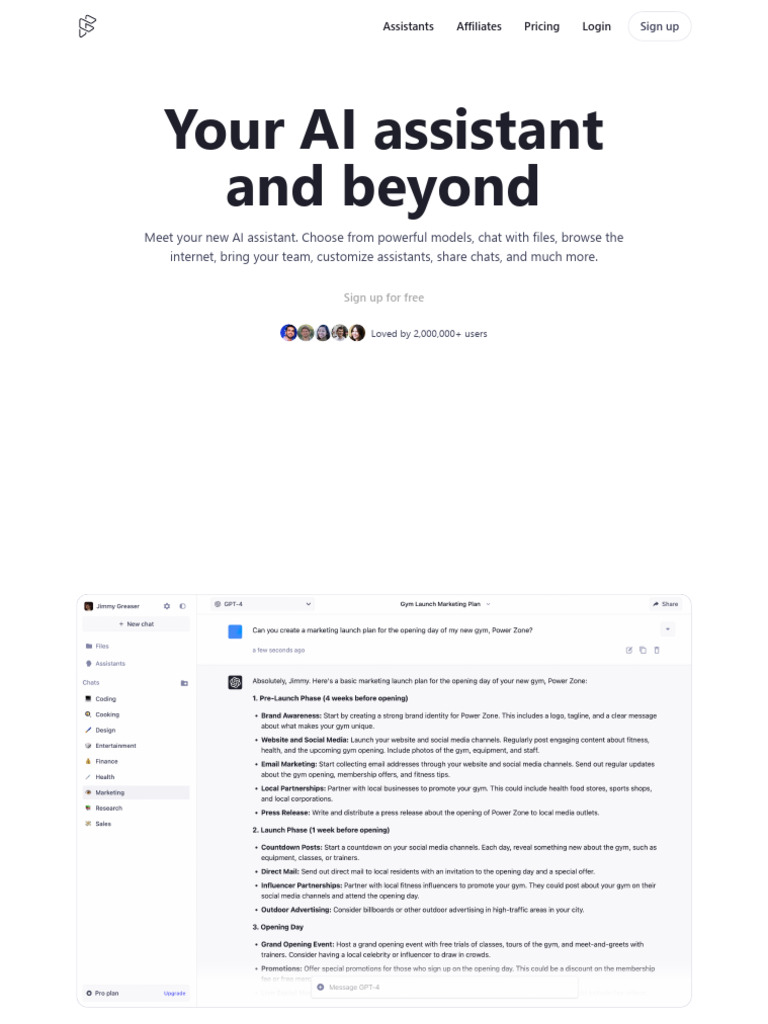 Forefront - Your New AI Assistant | PDF | Software | Computing