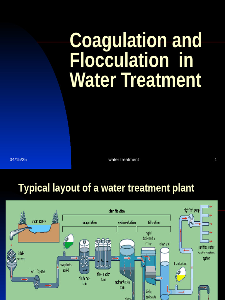Coagulation and Flocculation | PDF | Water Treatment