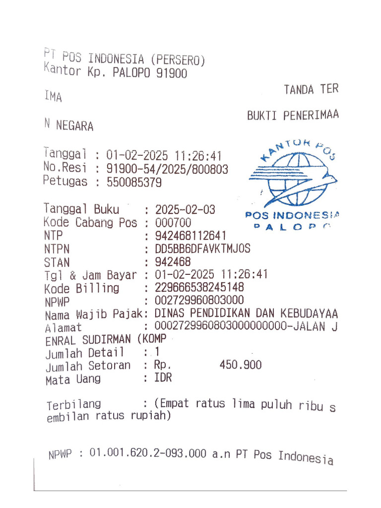 Pajak Pabuntang TH2 2024 | PDF