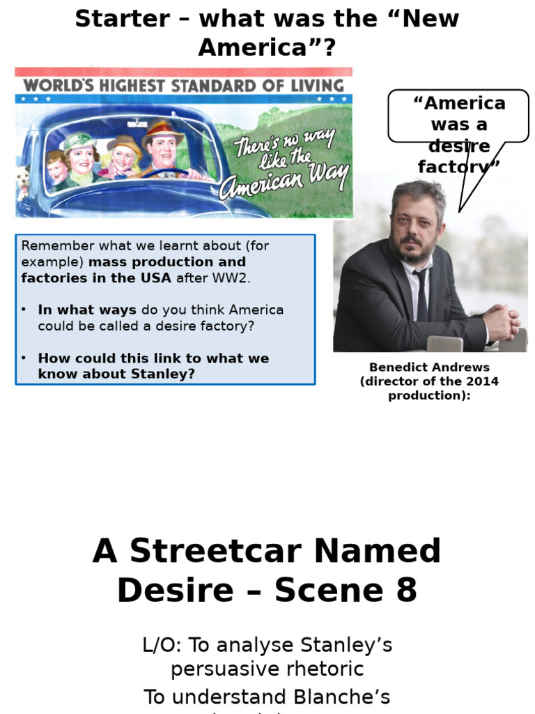 A Streetcar Named Desire Scene 8 | PDF