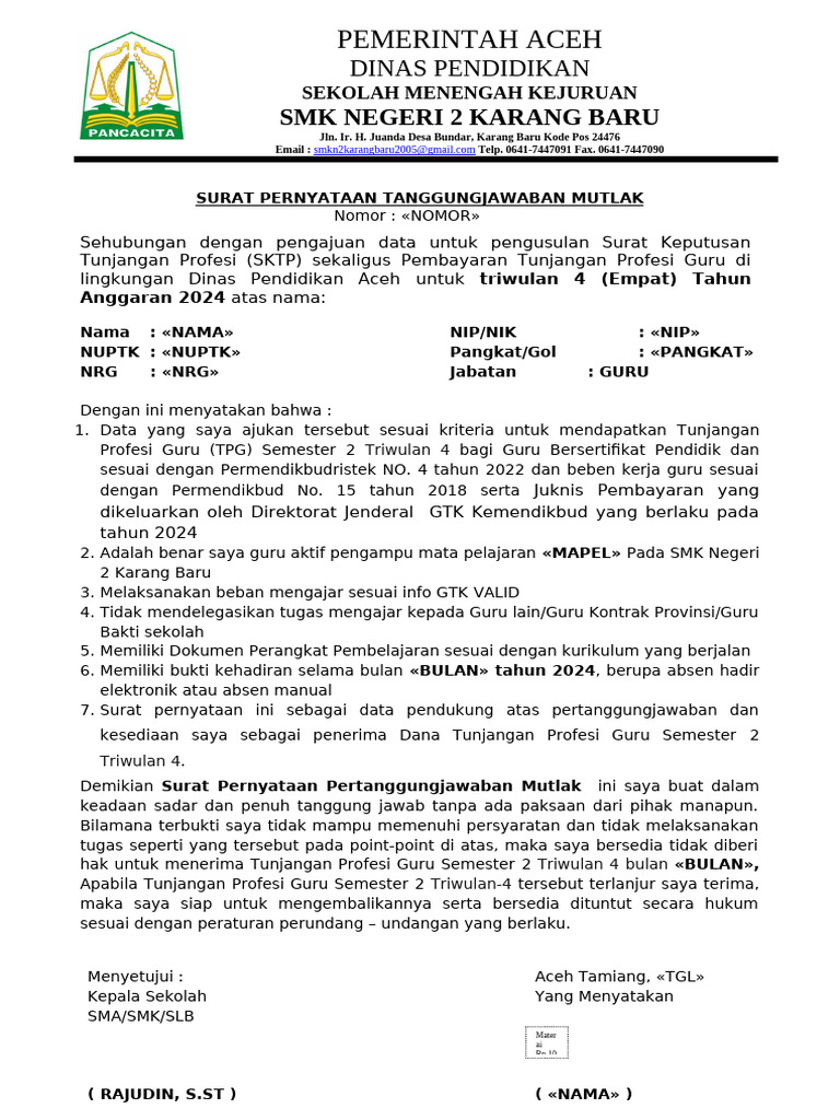 SPTJM & SA SM-1 TW-2 2024 | PDF