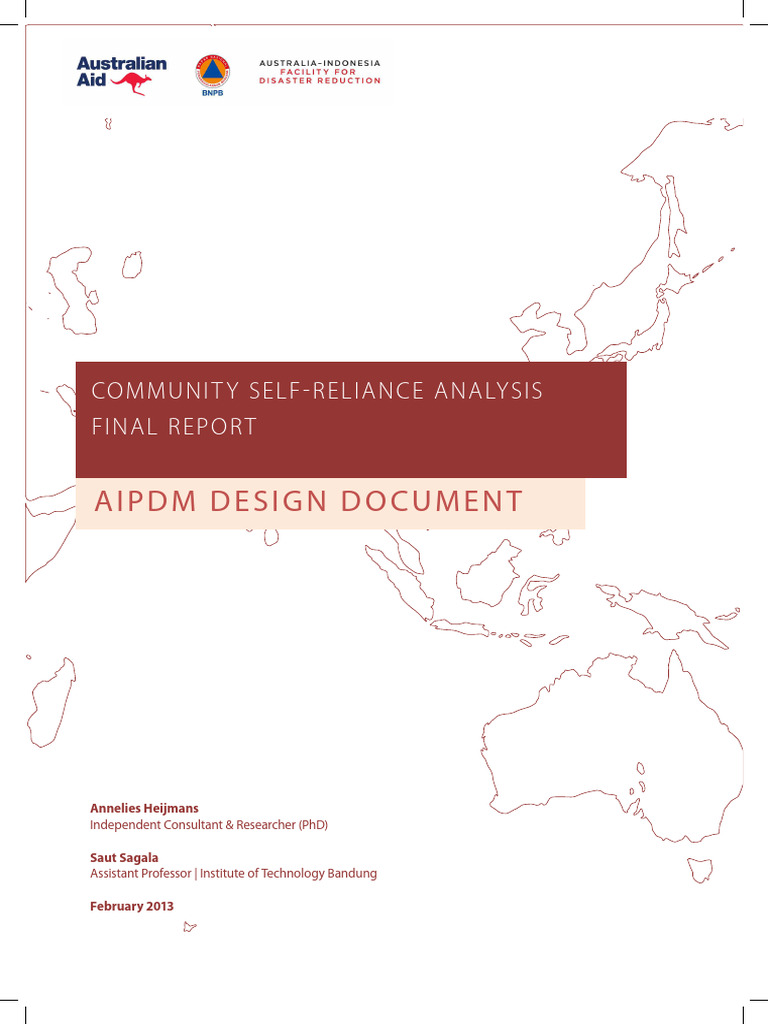 DRM National & Sub-National Levels 2 | PDF | Institution | Community