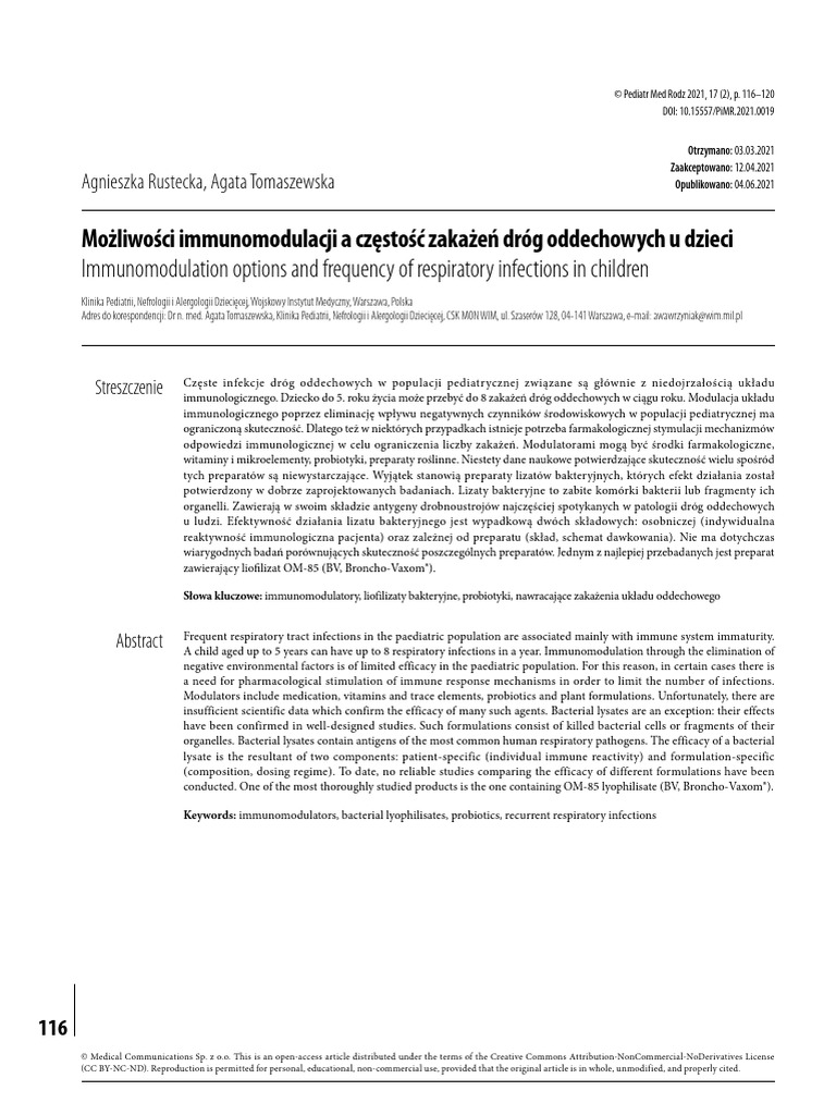 Artykul Immunologia | PDF