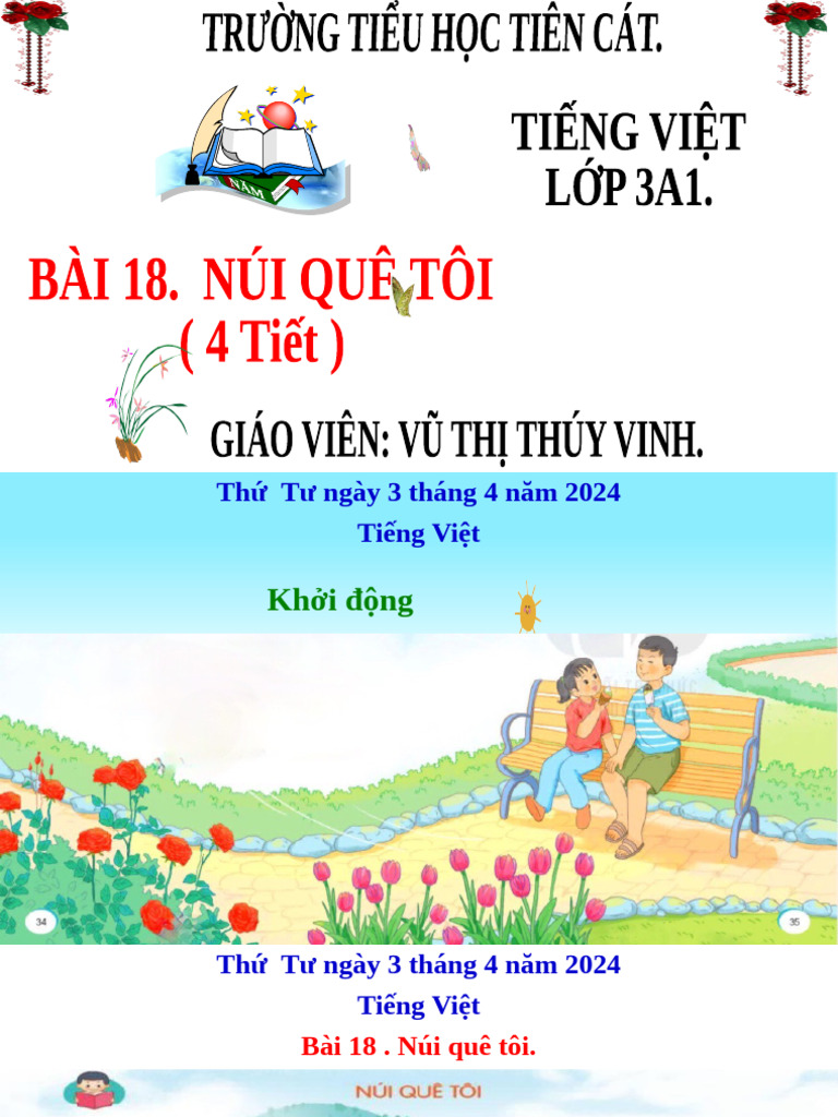 Tap 2 Bai 18 Nui Que Toi Doc Nui Que Toi | PDF