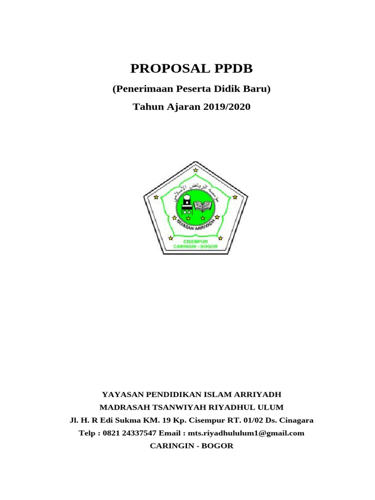 PROPOSAL_PPDB_2019-2020 | PDF