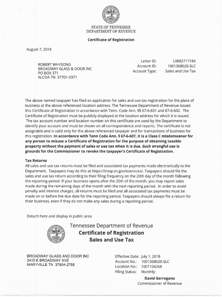 tax exempt form | PDF