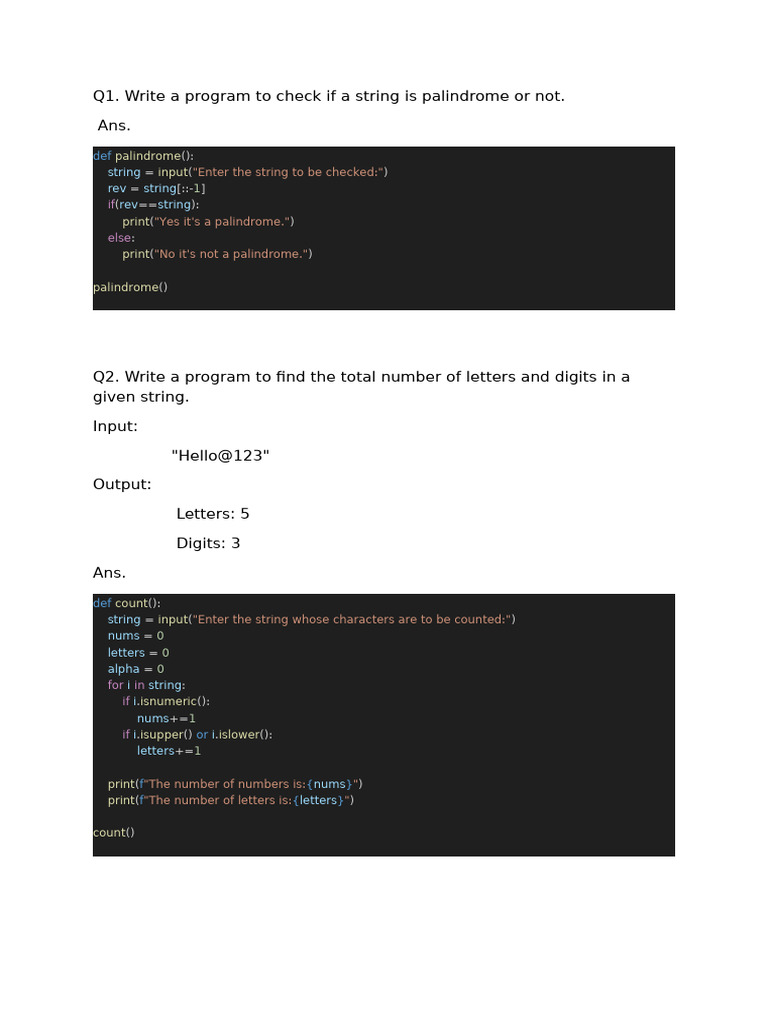 A4a Assignment8B | PDF | String (Computer Science) | Computer Programming