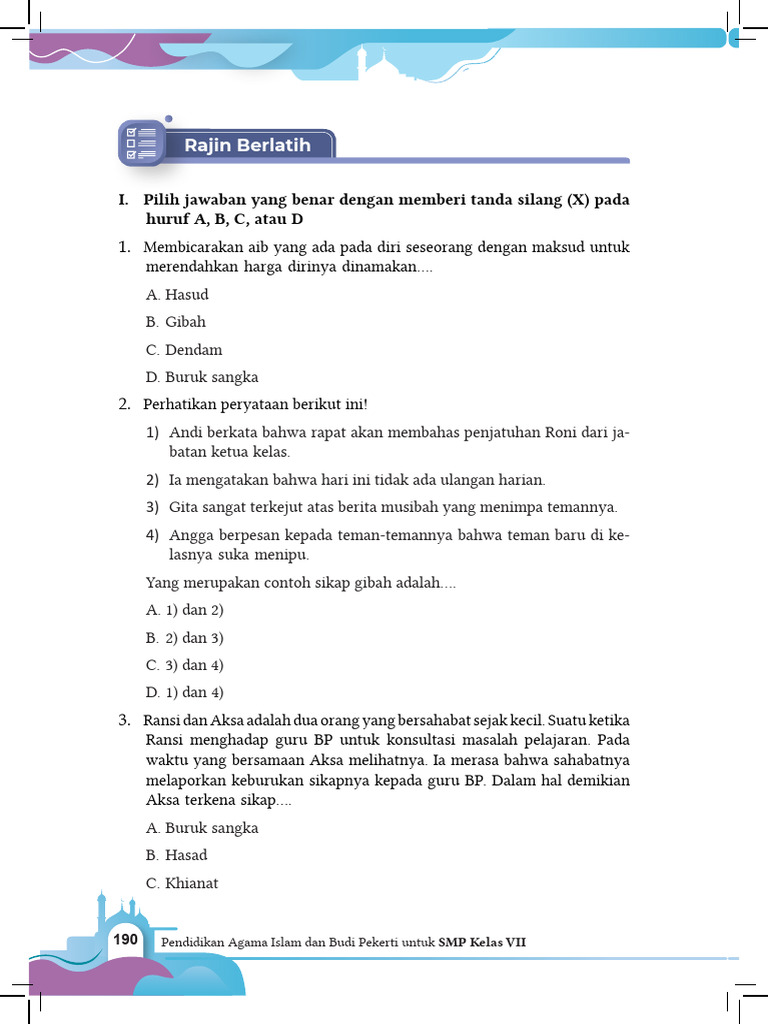Latihan Soal BAB 8 | PDF