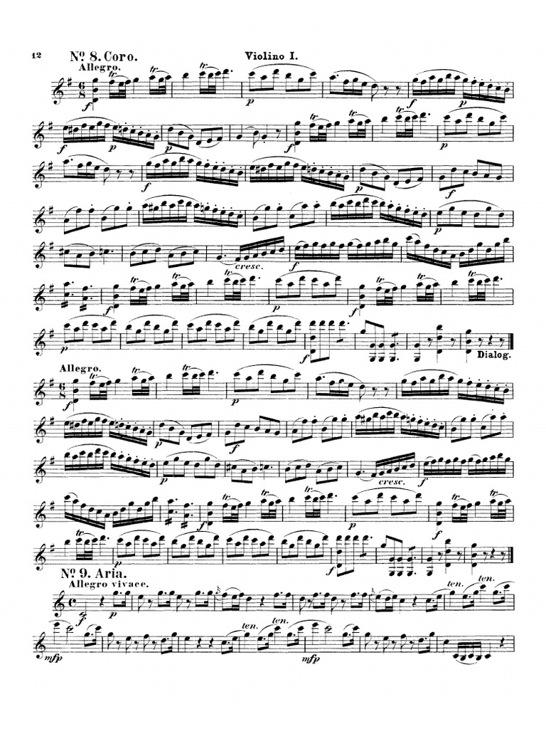 Giovani Liete - Violino - I | PDF