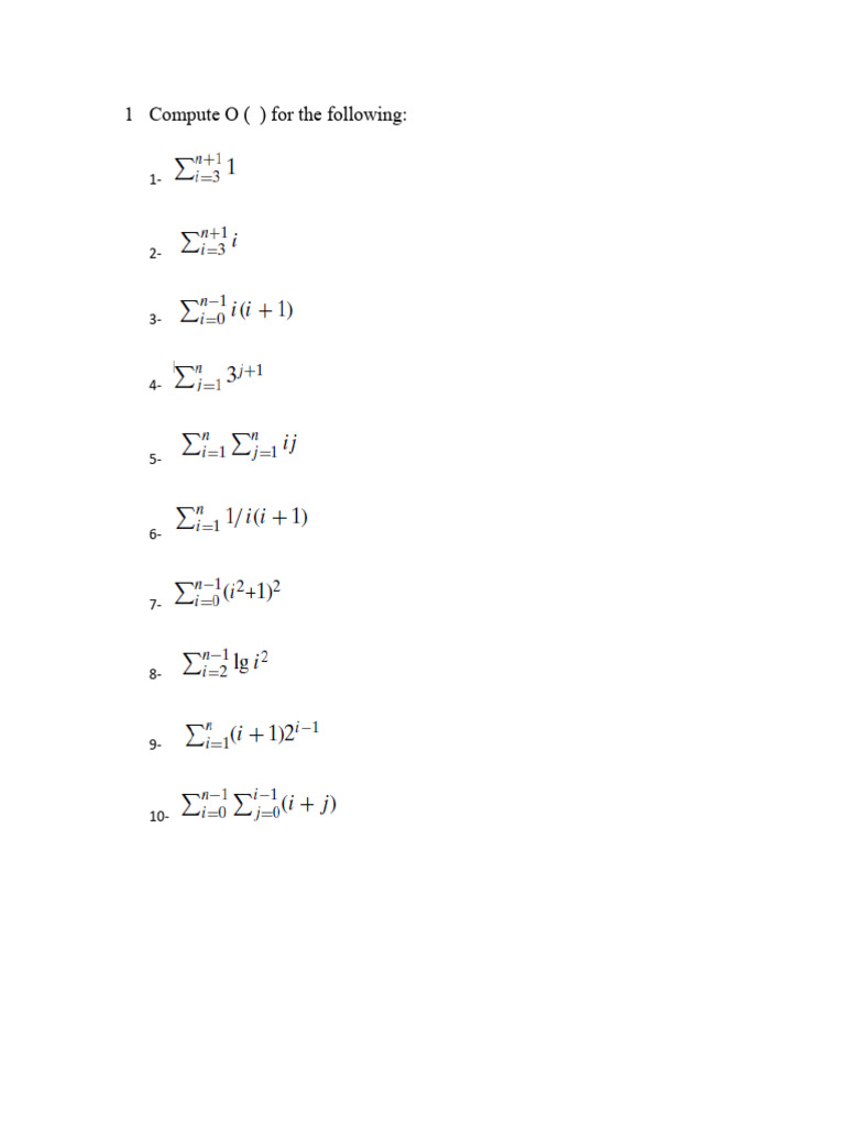 Algorithm Complexity and Examples | PDF