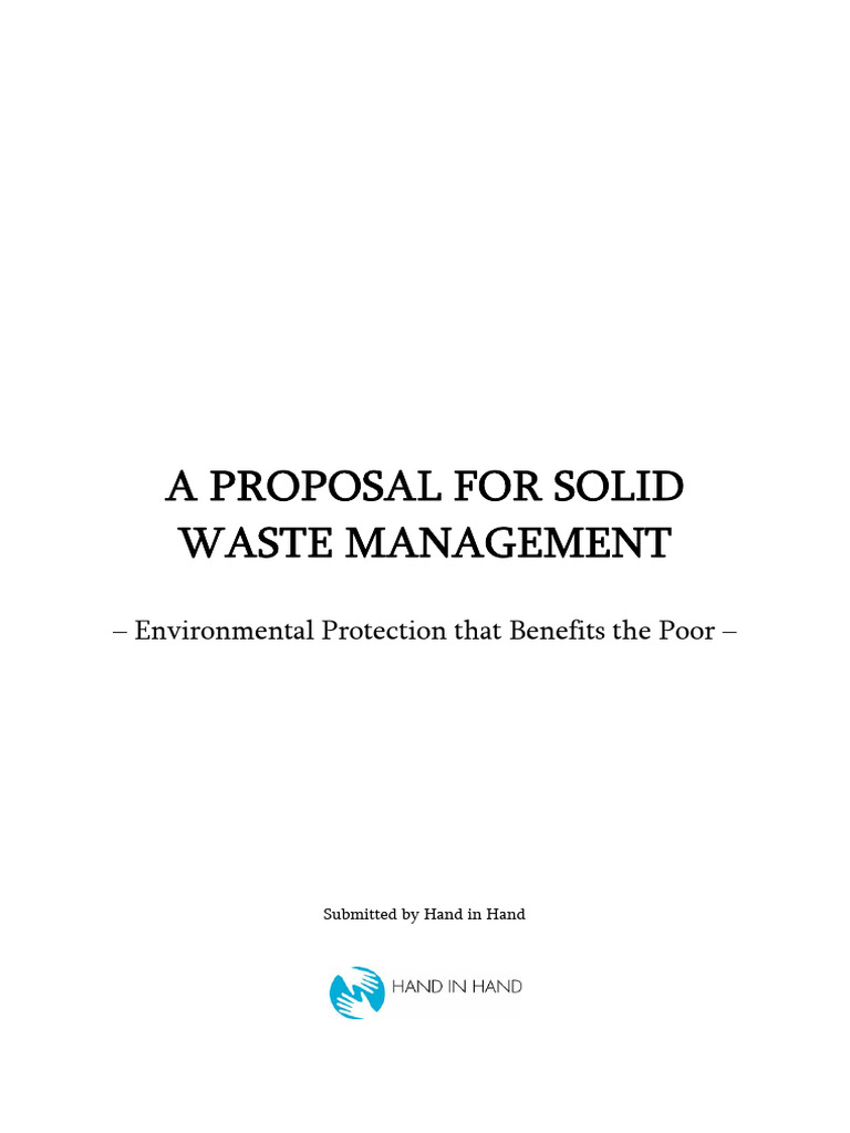 Proj Doc | PDF | Biodegradation | Waste
