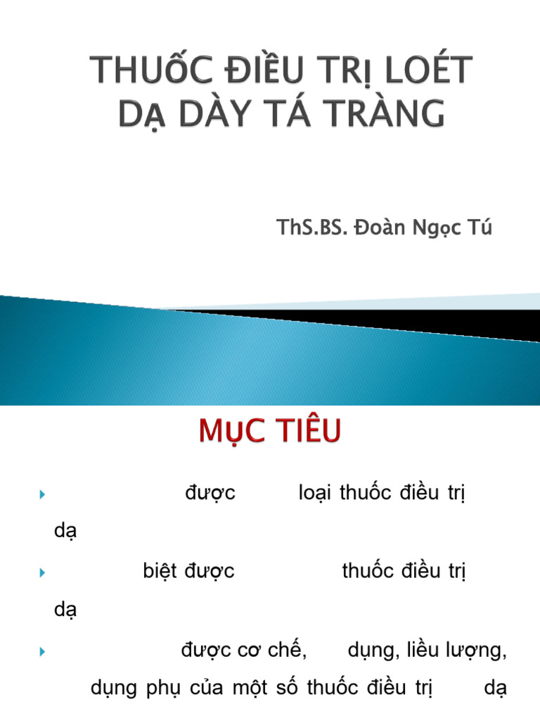 Thuoc Dieu Tri Loet DDTT | PDF