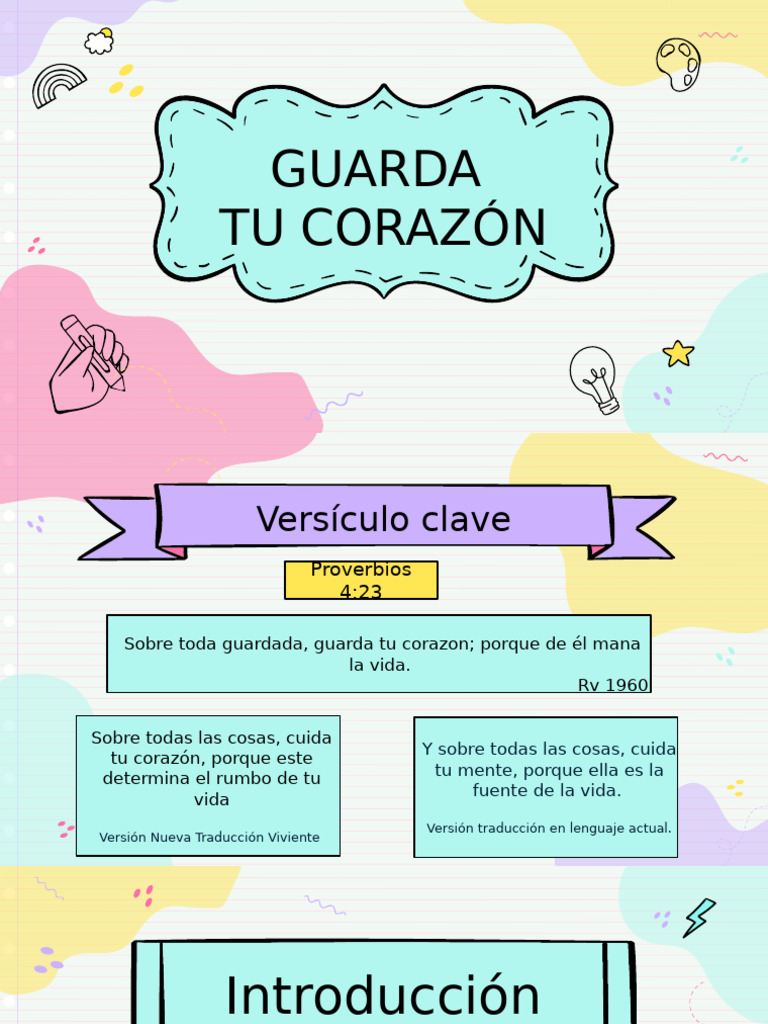 Guarda Tu Corazon 2 | PDF | Orgullo | Contenido bíblico