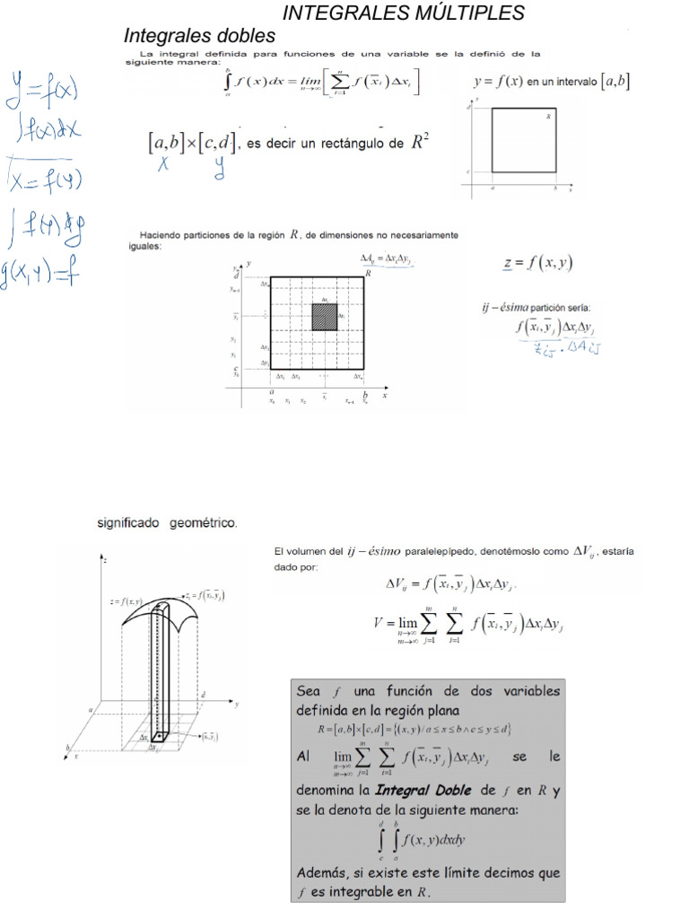 C4 Integrales Multiples | PDF