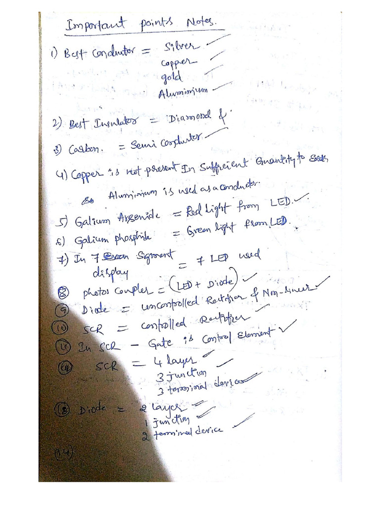 Electrical Study Material 4 | PDF