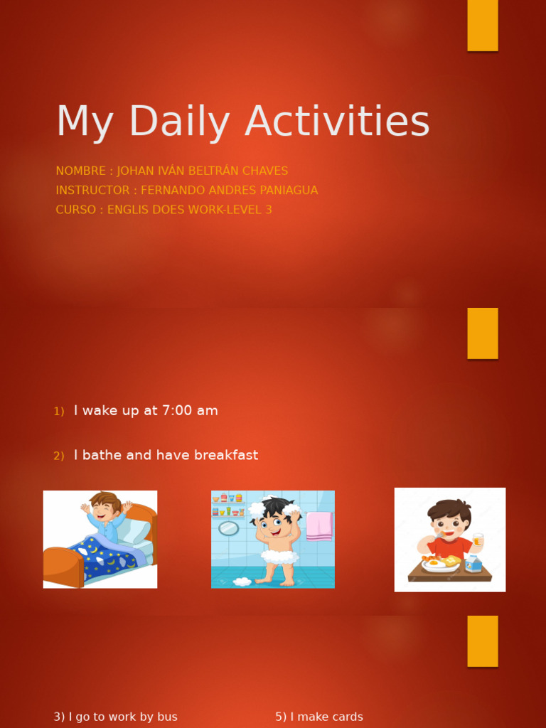 Daily Activities | PDF
