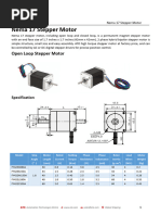Nema 17 Stepper Motor Specifications | PDF | Manufactured Goods ...