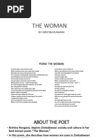 The Woman - Kristina Rungano | PDF | Poetry | Patriarchy