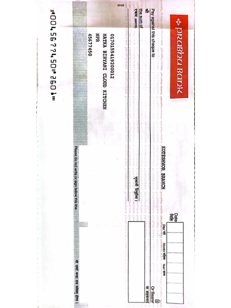 Matka Biryani Legal Documents | PDF