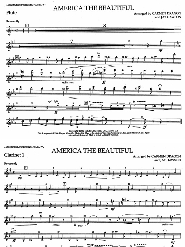 America The Beautiful | PDF