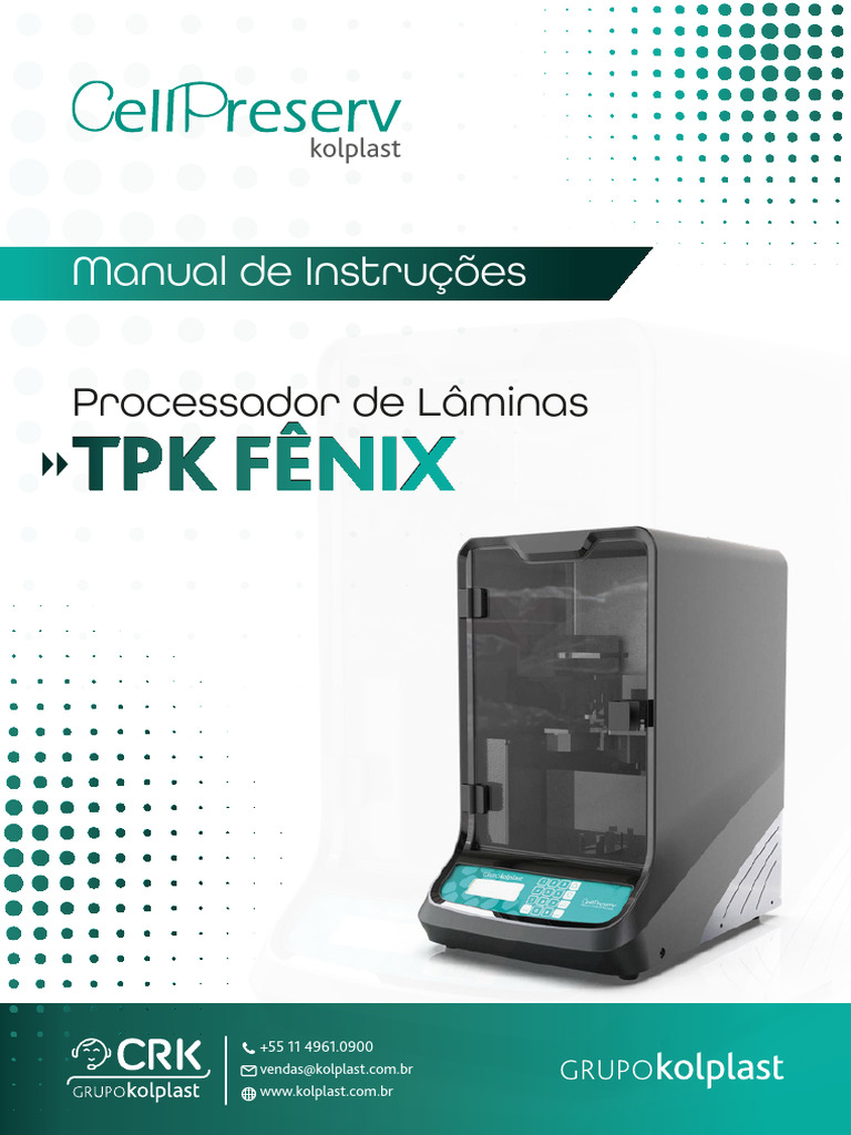 Manual do Processador TPK Fênix | PDF | Conector elétrico | Rede de ...