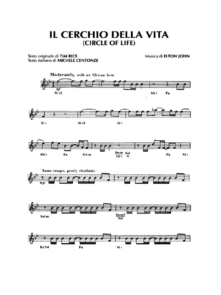 Cerchio Della Vita | PDF