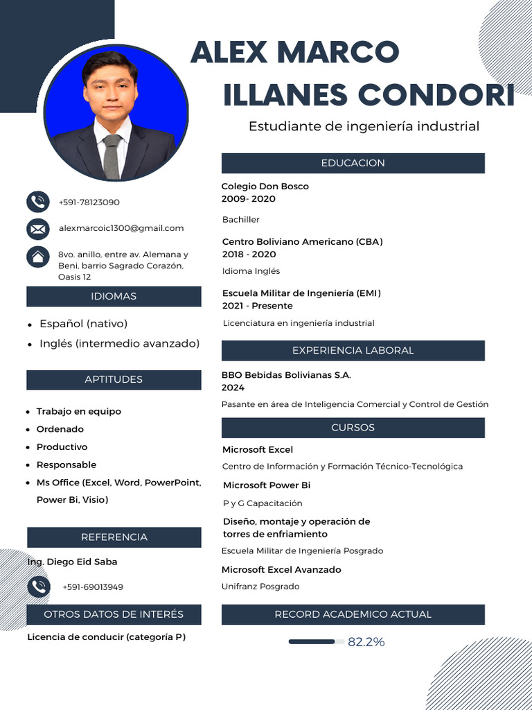 CV. Alex Illanes | PDF