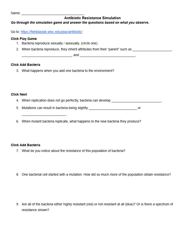 Antibiotic+Resistance+Simulation | PDF