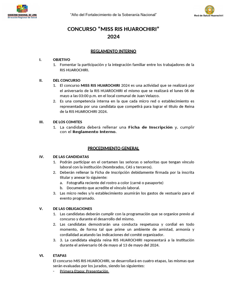 Bases Concurso | PDF