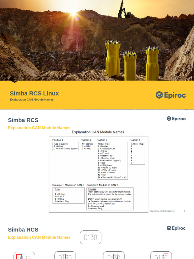 Simba RCS CAN Module Overview | PDF | Manufactured Goods | Electricity