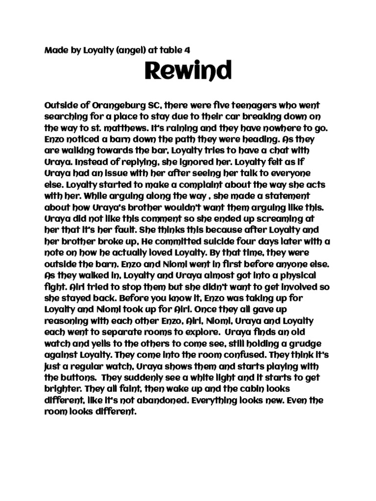 Rewind Draft Pdf