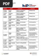 IGCSE Exam Timetable November 2025 Updated | PDF