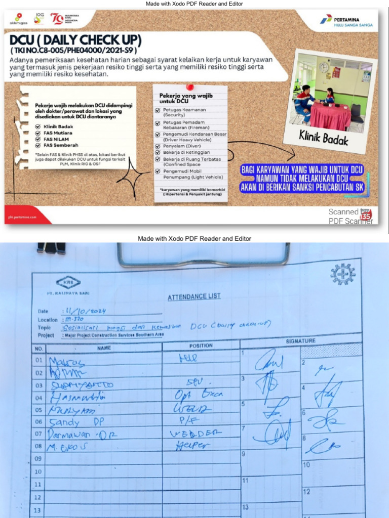 Sosialisasi Kewajiban Dan Fungsi DCU | PDF