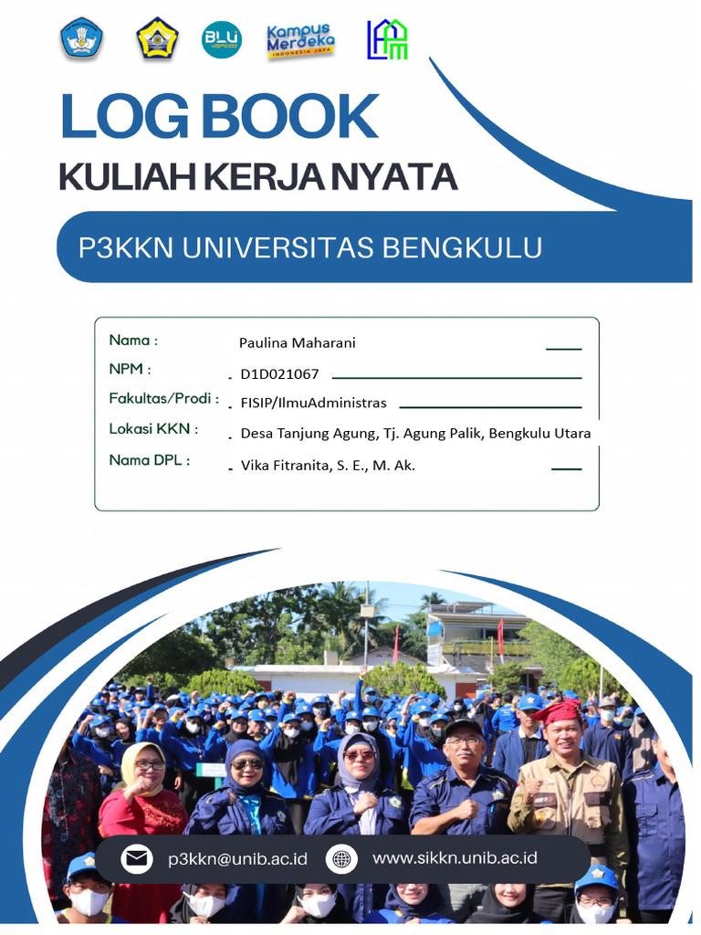 Logbook KKN TJ - Agung - Paulina Maharani | PDF