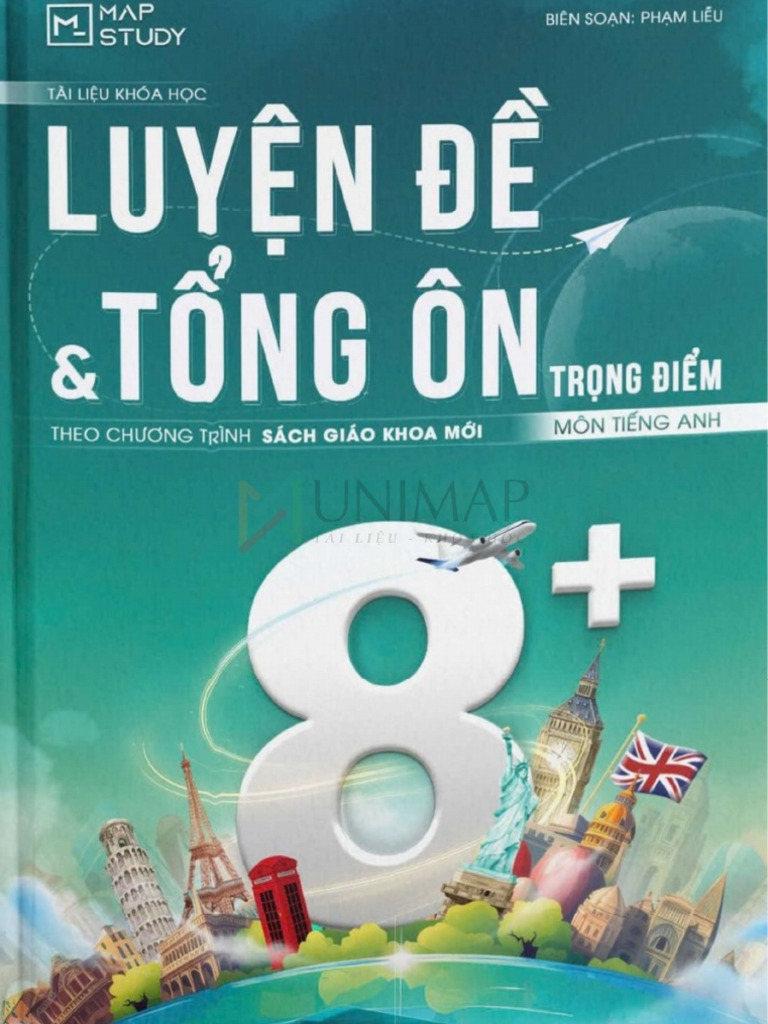 Luyện đề & tổng ôn trọng điểm Tiếng Anh 8+ PDF Cô Phạm Liễu | PDF