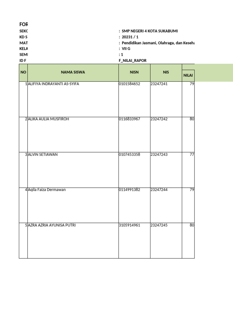NIL_RAPOR_20231_500010000_ VII G | PDF