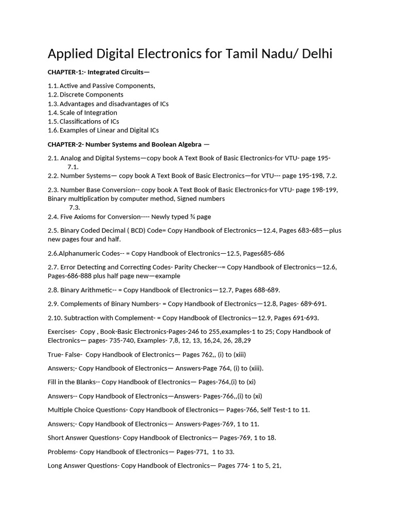 Digital Electronics | PDF | Boolean Algebra | Teaching Mathematics