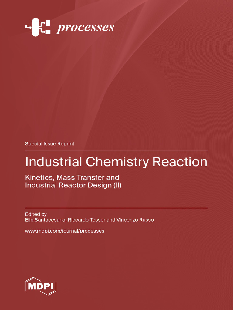 Industrial Chemistry Reaction Kinetics Mass Transfer and Industrial ...