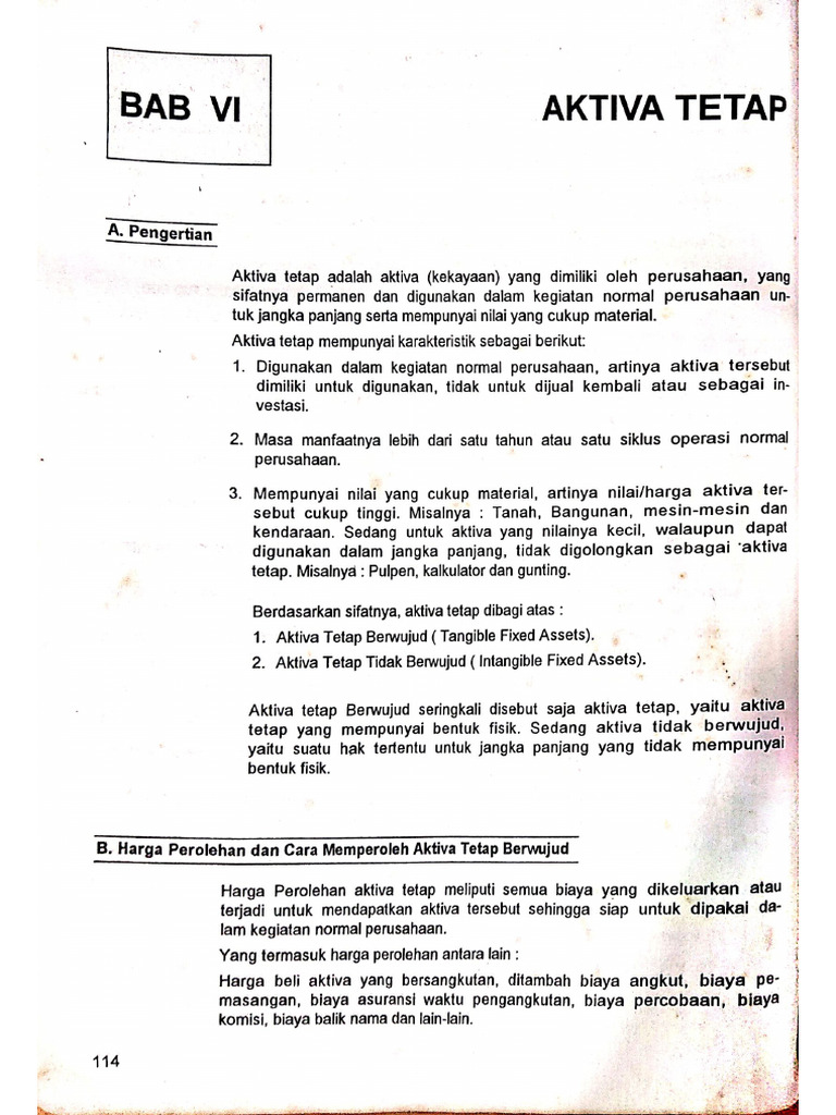 Aktiva TETAP 5 | PDF