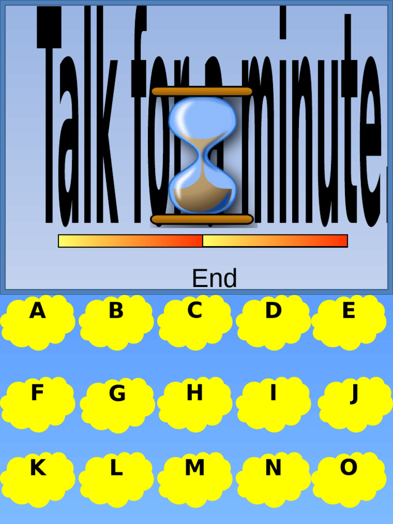 Talk For A Minute | PDF