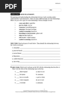 Types and Examples of Analogies | PDF