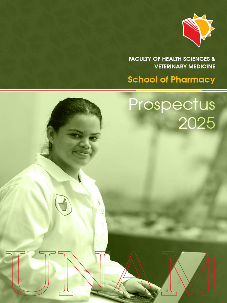 UNAM Pharmacy Prospectus 2025 | PDF | University And College Admission ...