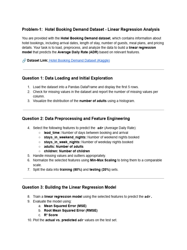 Linear Regression Analysis | PDF | Regression Analysis | Mean Squared Error