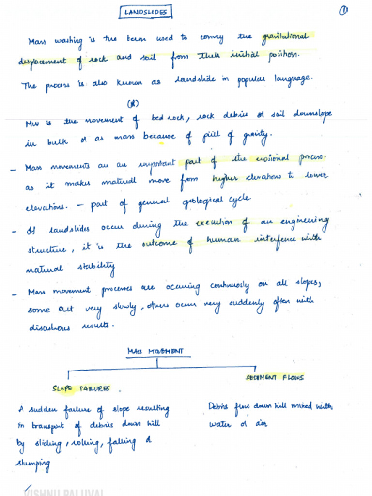 Landslides and Eq Resistant Structures | PDF