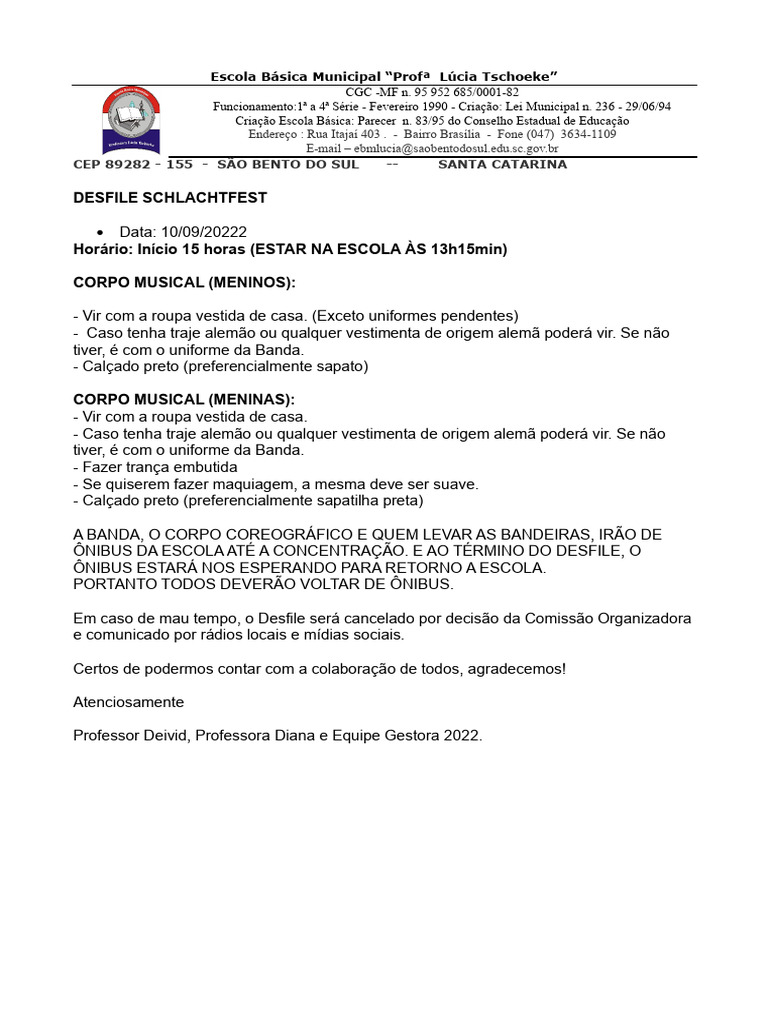 bilhete Schlachtfest | PDF